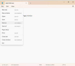 How to Save HTML File in Chrome, Notepad, Desktop & Mobile